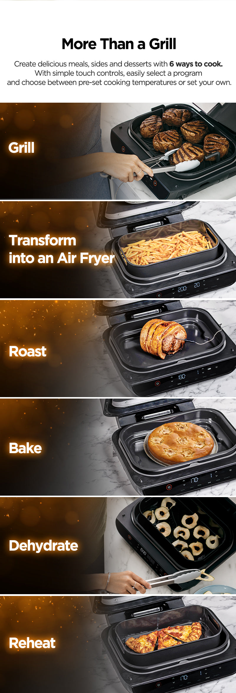 Ninja Foodi Smart XL Grill & Air Fryer - AG551 – Shark Ninja Malaysia